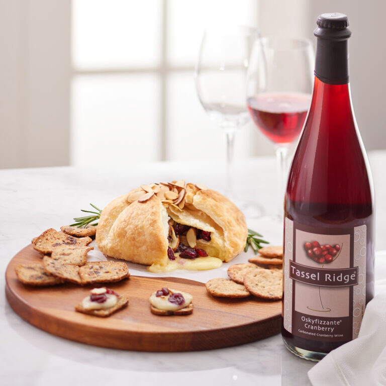 Tassel Ridge® Cranberry-Almond Brie en Croute | Tassel Ridge Winery ...