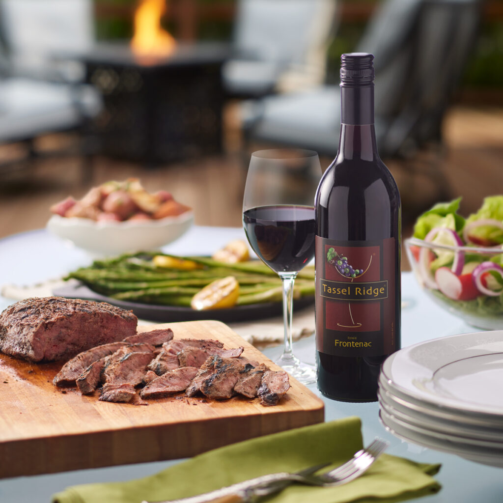 Tassel Ridge® Zesty Flat Iron Steak | Tassel Ridge Winery | Iowa Winery ...